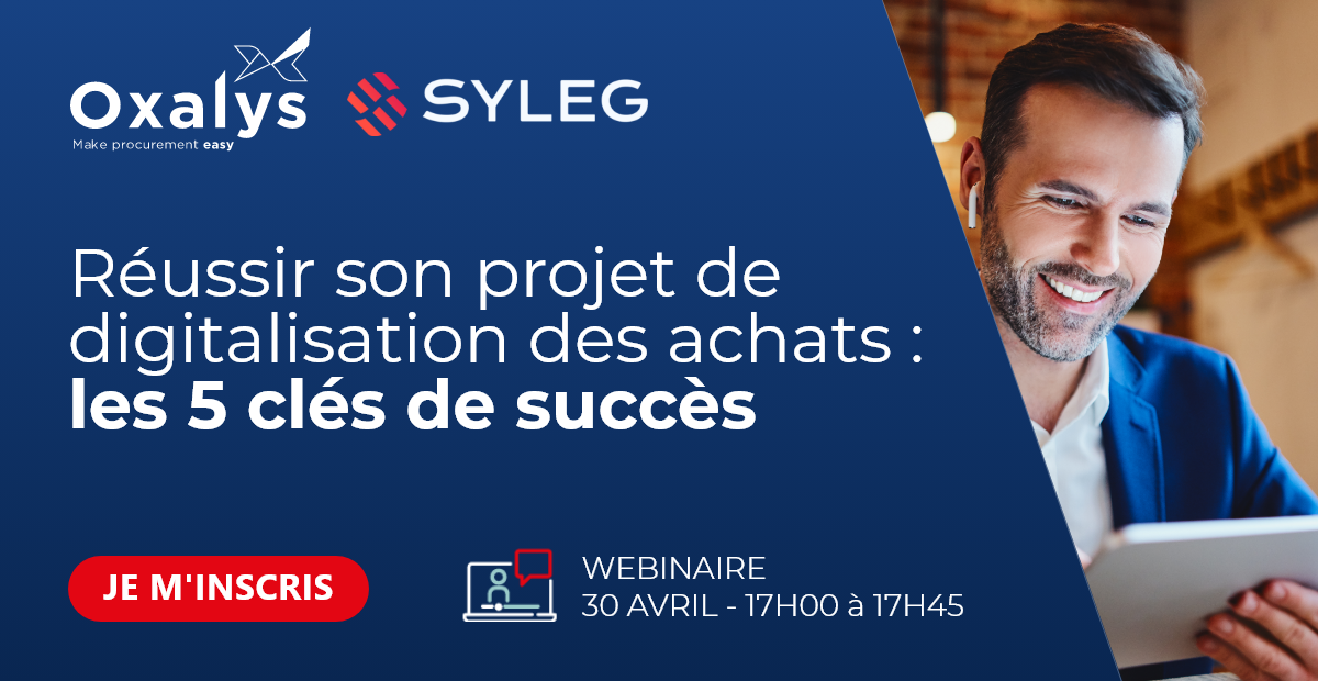 Webinaire - Digitaliser les achats : les 5 clés de succès