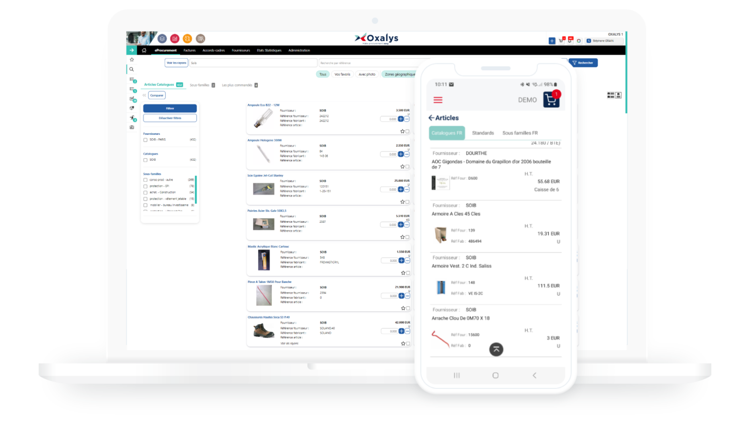 Digitalisation des achats : accélérez le mouvement - Oxalys